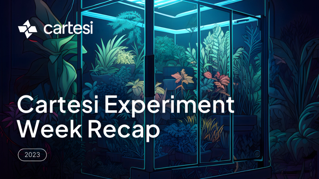Cartesi Experiment Week Recap