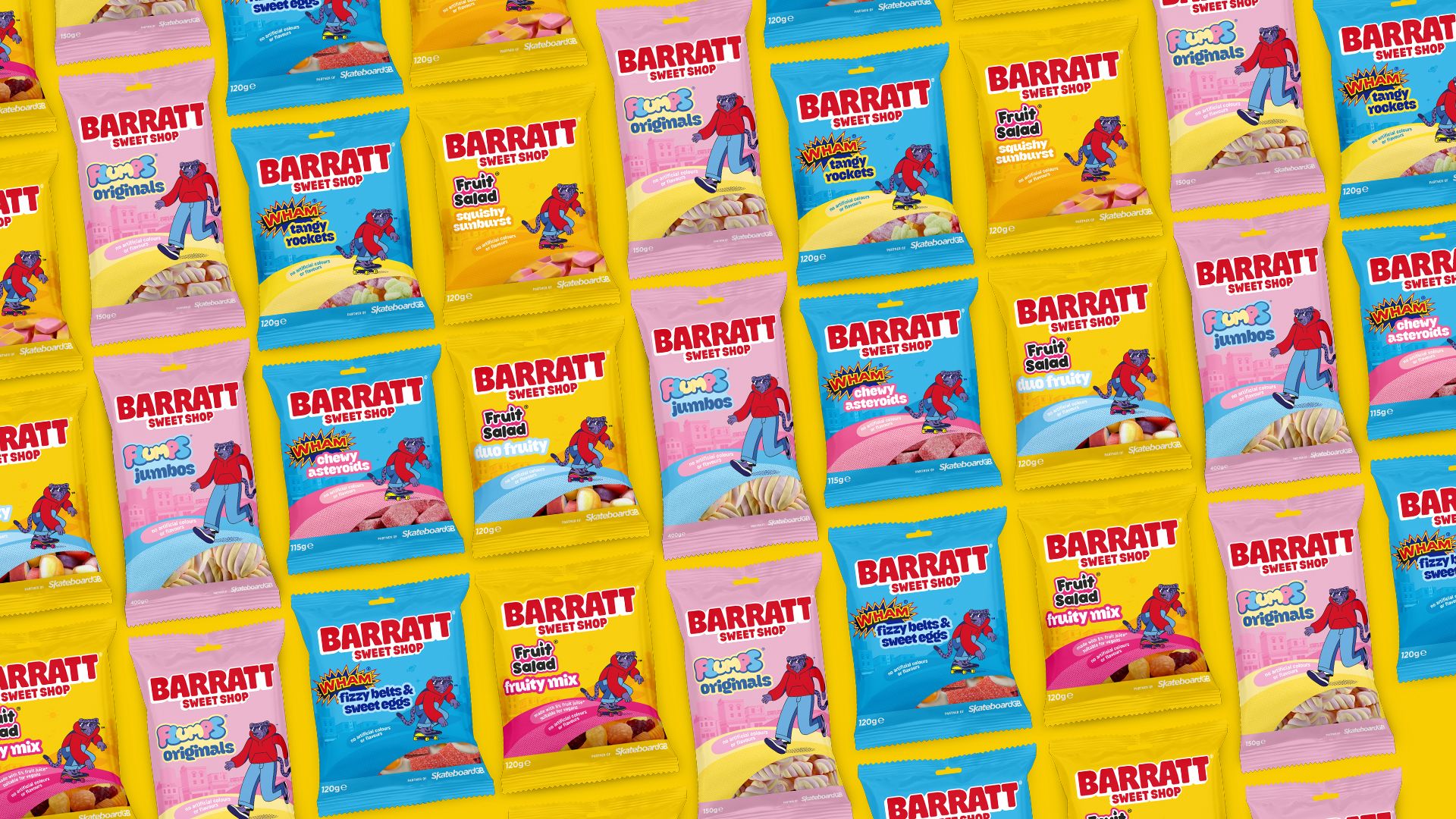 BARRATT® Sweet Shop Gives Its Iconic Sweets a Bold New Glow-Up | Valeo ...