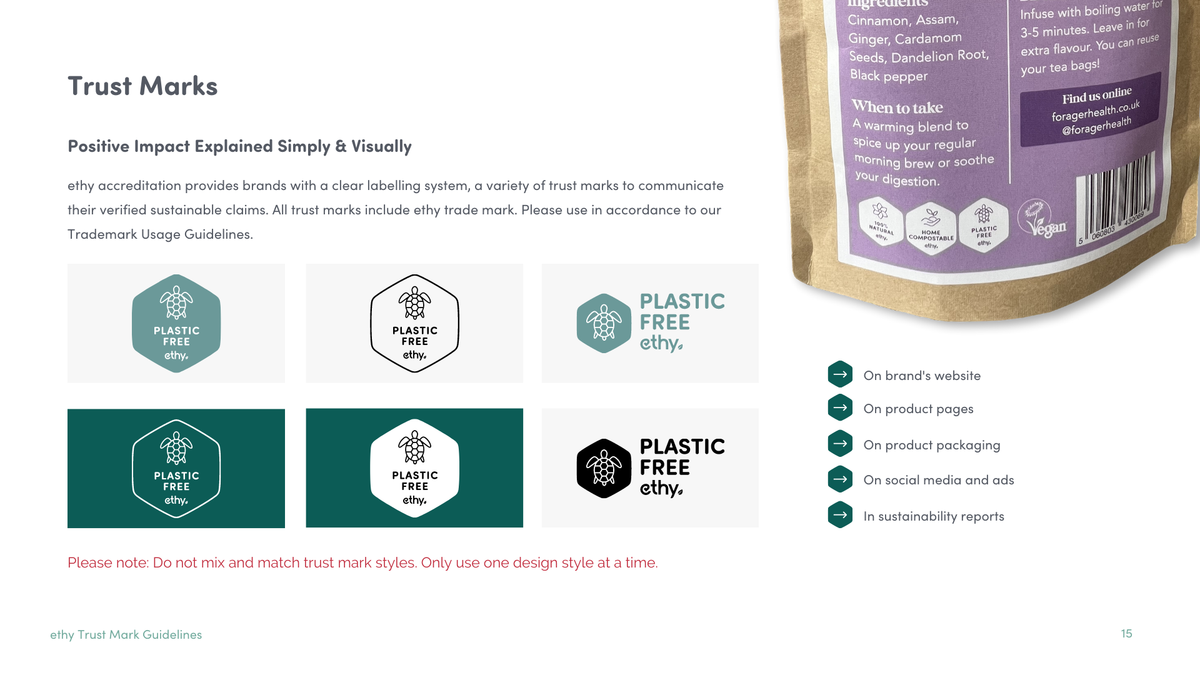 How to use your ethy trust marks | Insights | ethy