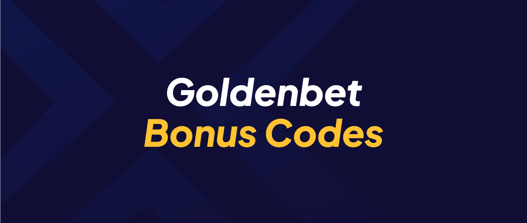 Goldenbet Bonus - $500 Welcome Bonus + Free Bets