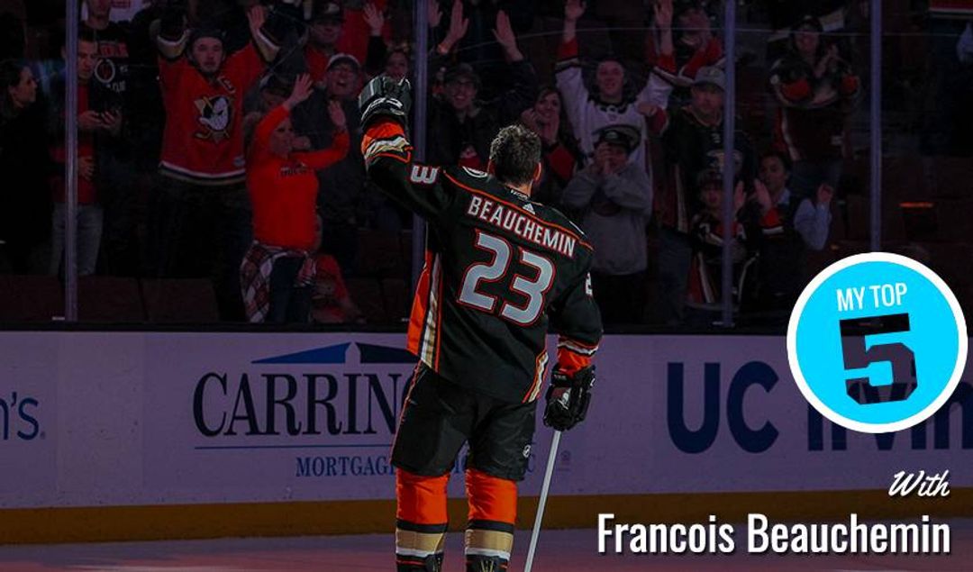 My Top 5 | Francois Beauchemin | The Home Of The Players | NHLPA.com