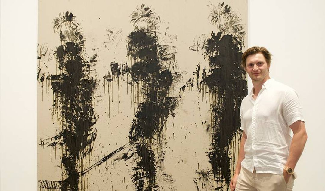Jacob Trouba lands his mark with first public art exhibition | The Home ...
