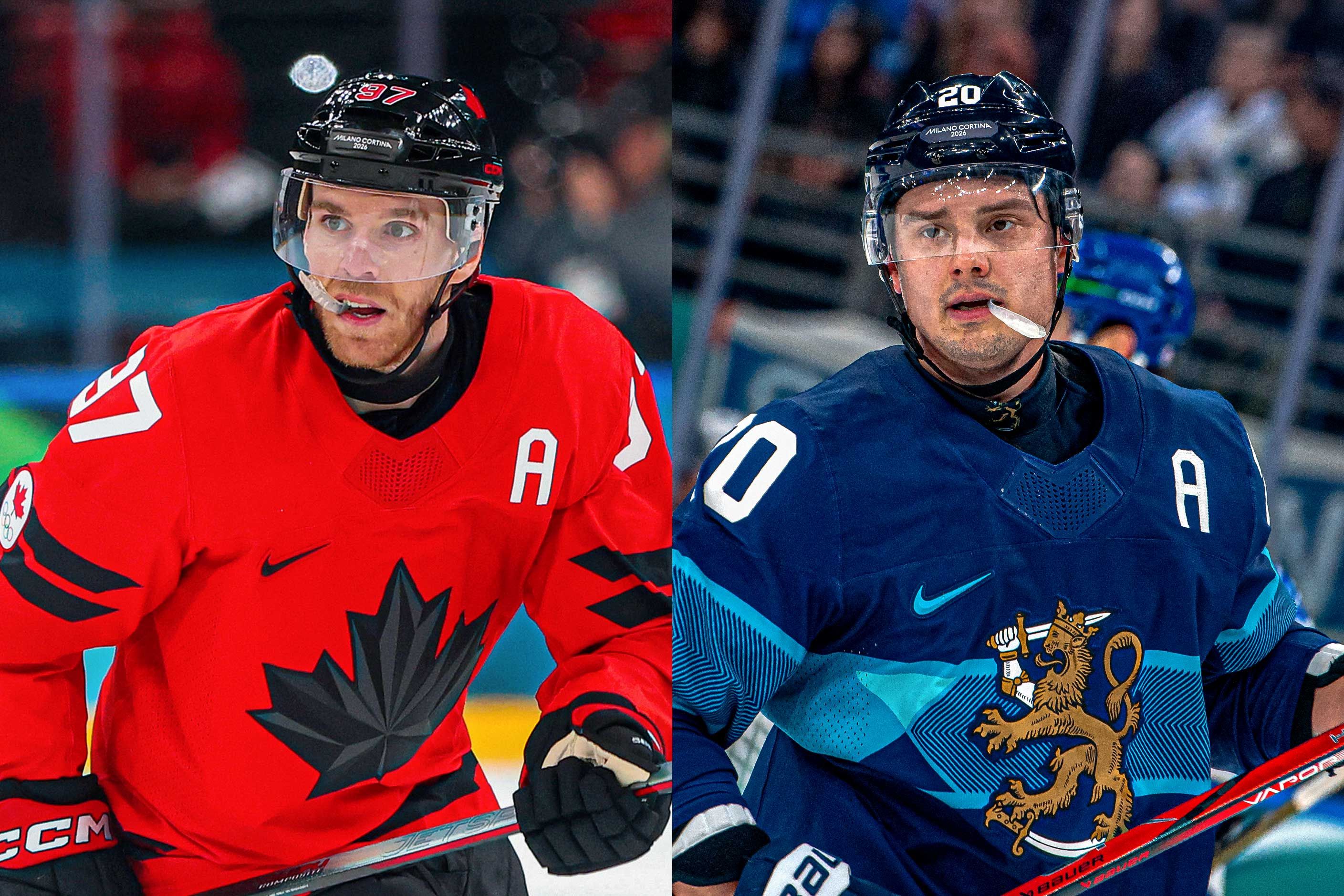 Quarterfinal comebacks set up Canada and Finland for semifinal faceoff ...