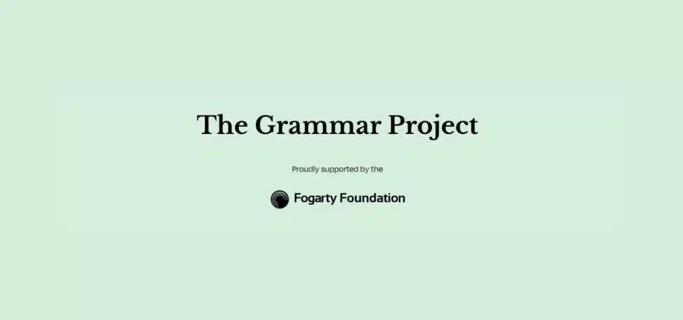 The Grammar Project and Daily Review resources
