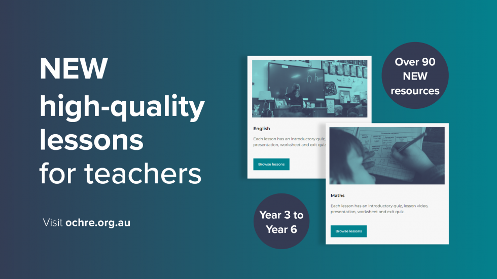 New English and Maths lessons released!