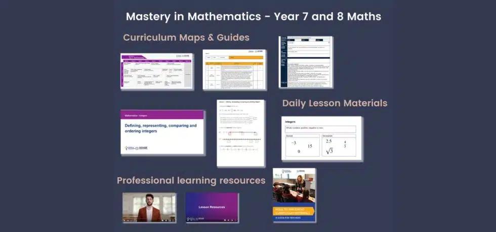 Ochre Years 7 & 8 Maths Lesson Resources – Term 1 live Australian ...