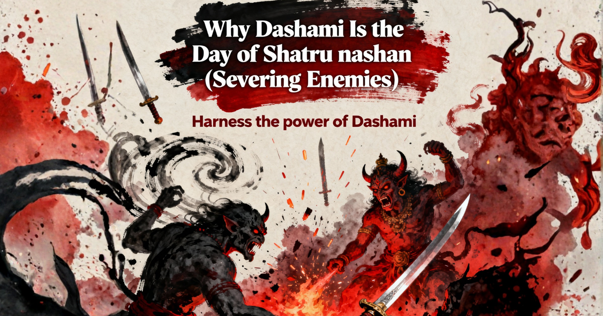 Dashami 2025: The Day of Shatru Nashan (Severing Enemies) | Godrik