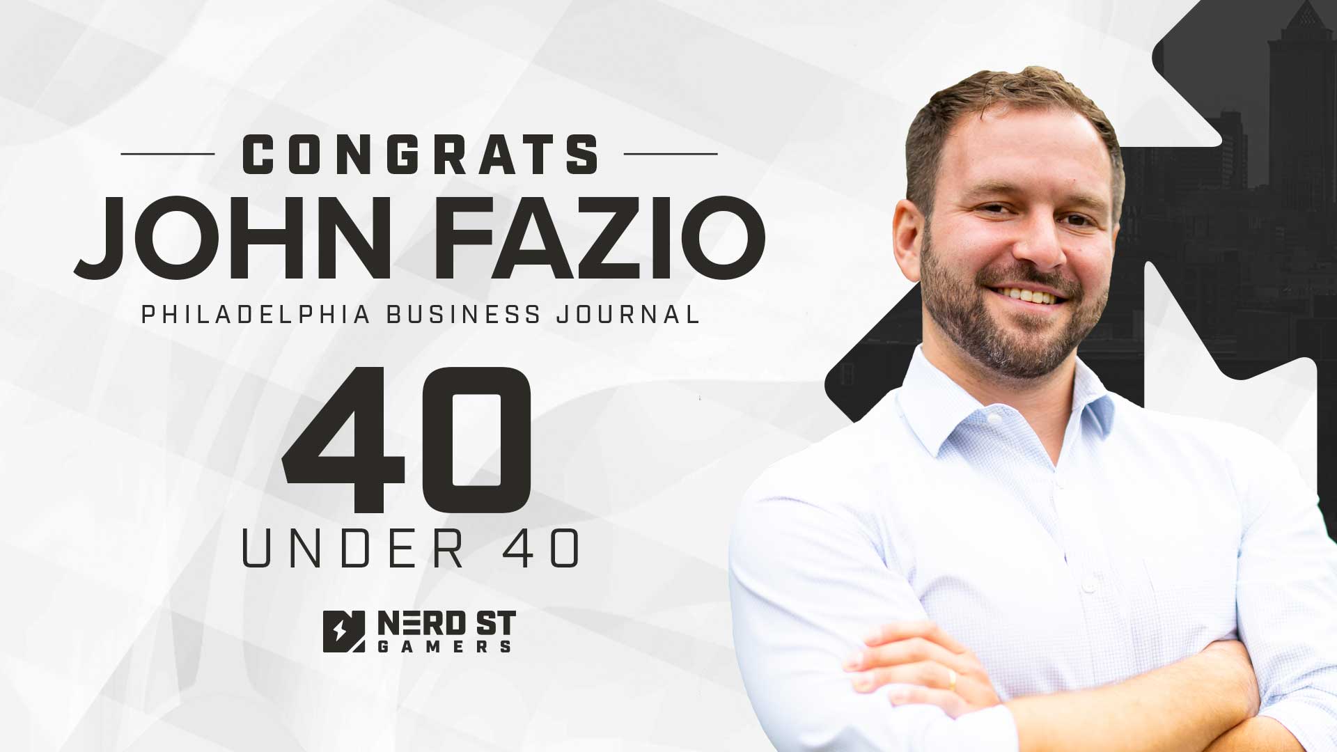 Nerd Street Gamers’ Founder John Fazio Named To Philadelphia Business Journal ‘40 Under 40’ List ...