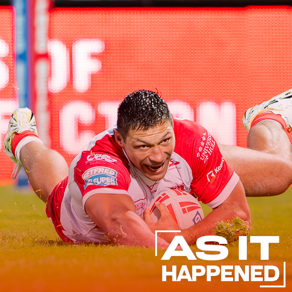 As it happened... Ryan Hall becomes record Super League Try-Scorer ...