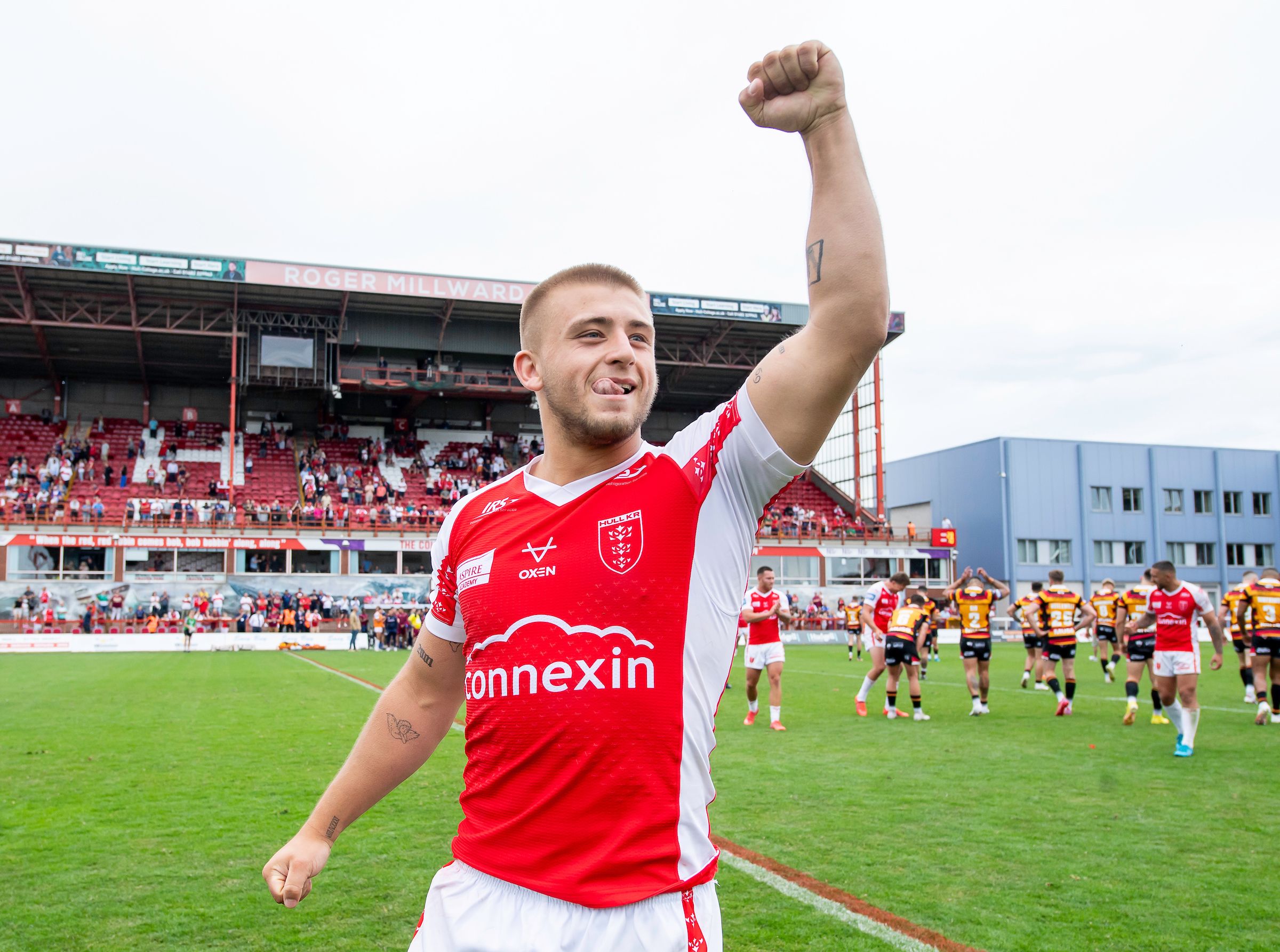 The Rugby League world reacts to Lewis’ new five-year deal | Hull KR