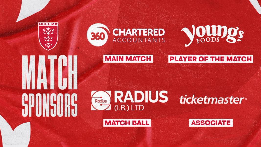 Thank you to our Round 14 Sponsors | Hull KR