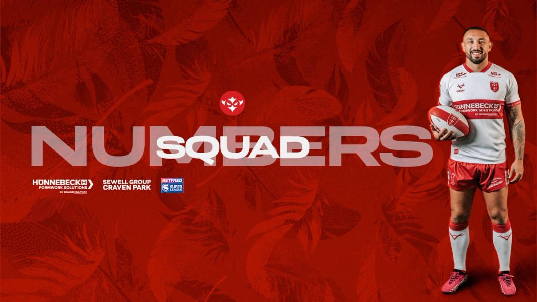 Hull KR confirm 2026 Squad Numbers | Hull KR