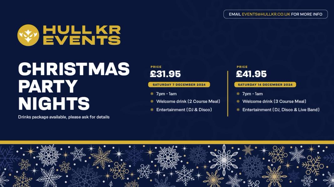 2024 Christmas Parties | Hull KR