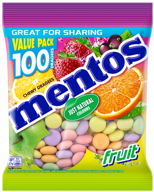 Mentos Fruit Bag | Mentos België