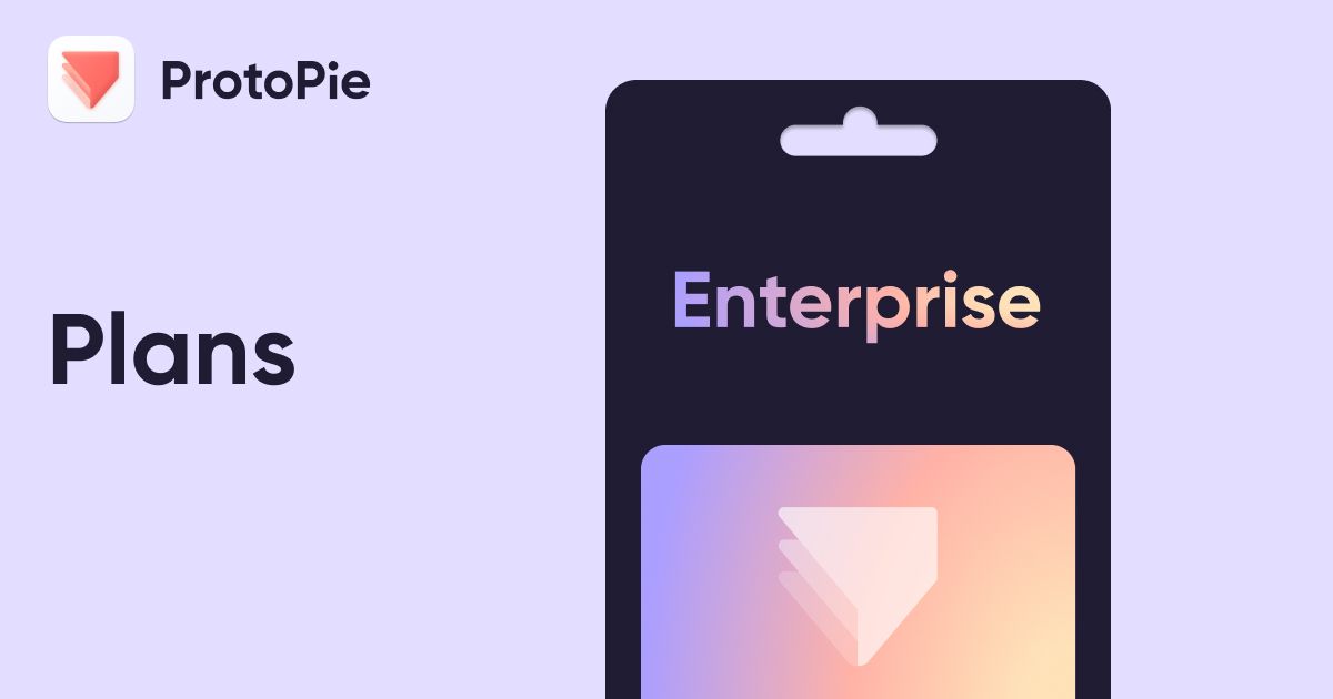 ProtoPie Enterprise
