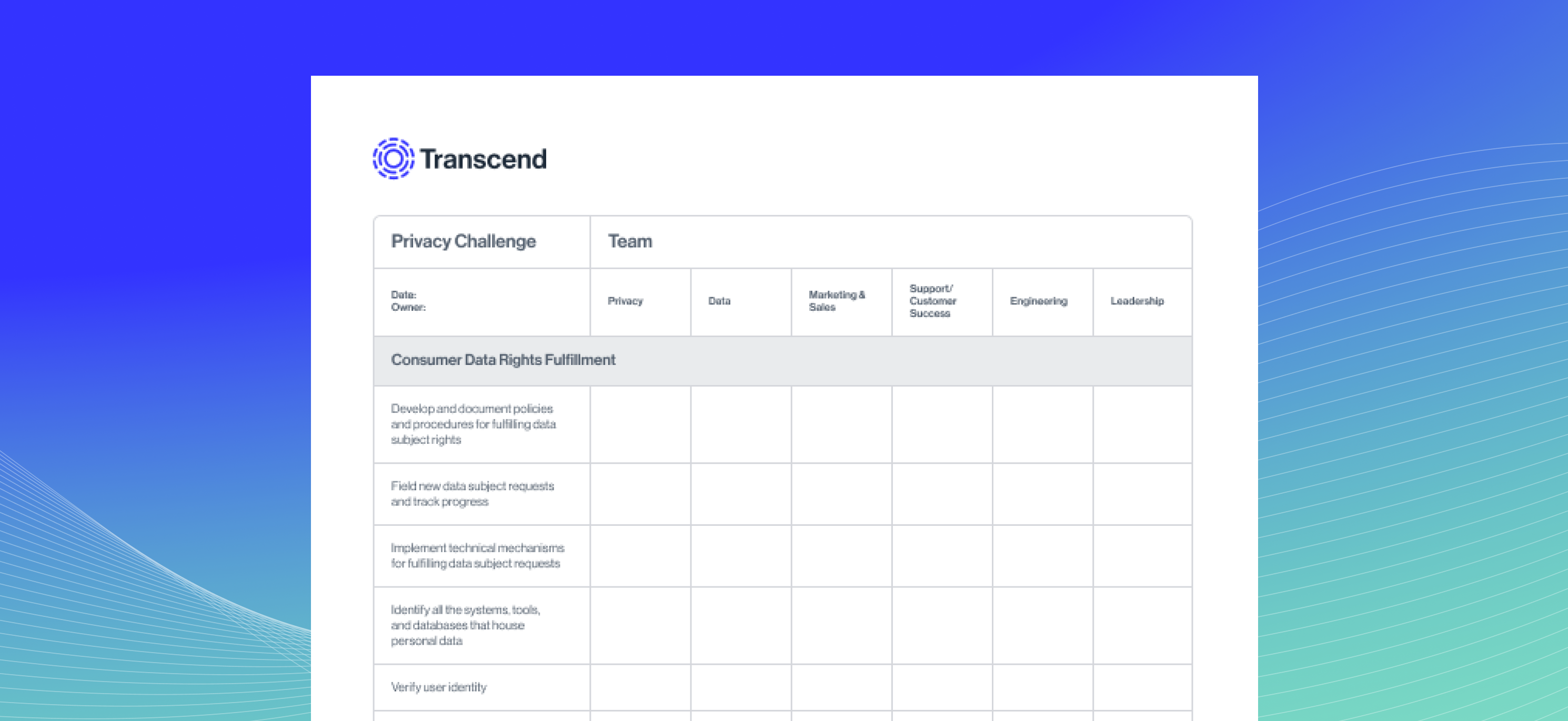 RACI Framework for Effective Privacy Programs [Free Download ...
