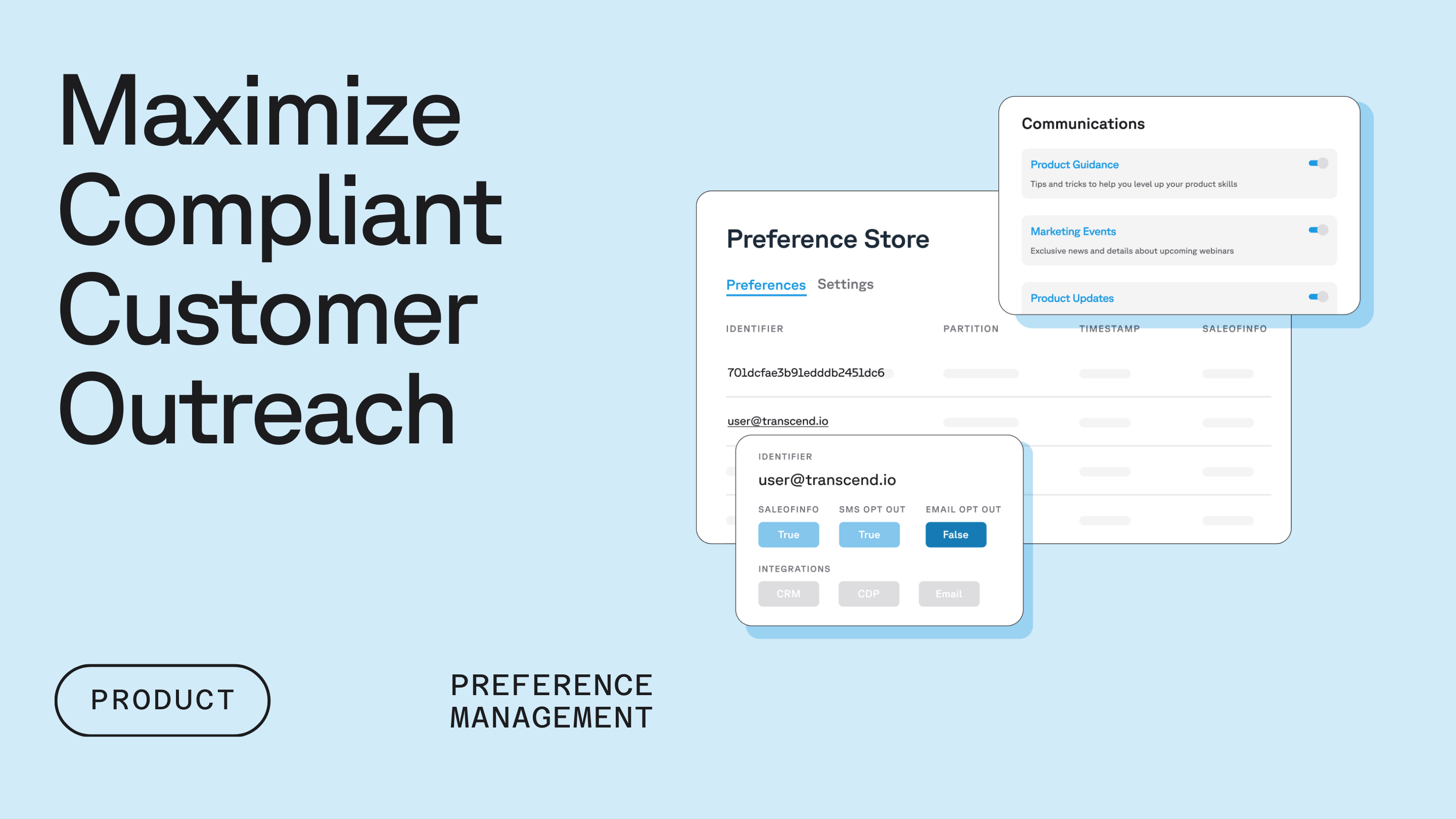 Maximize Compliant Customer Outreach with Transcend Preference ...