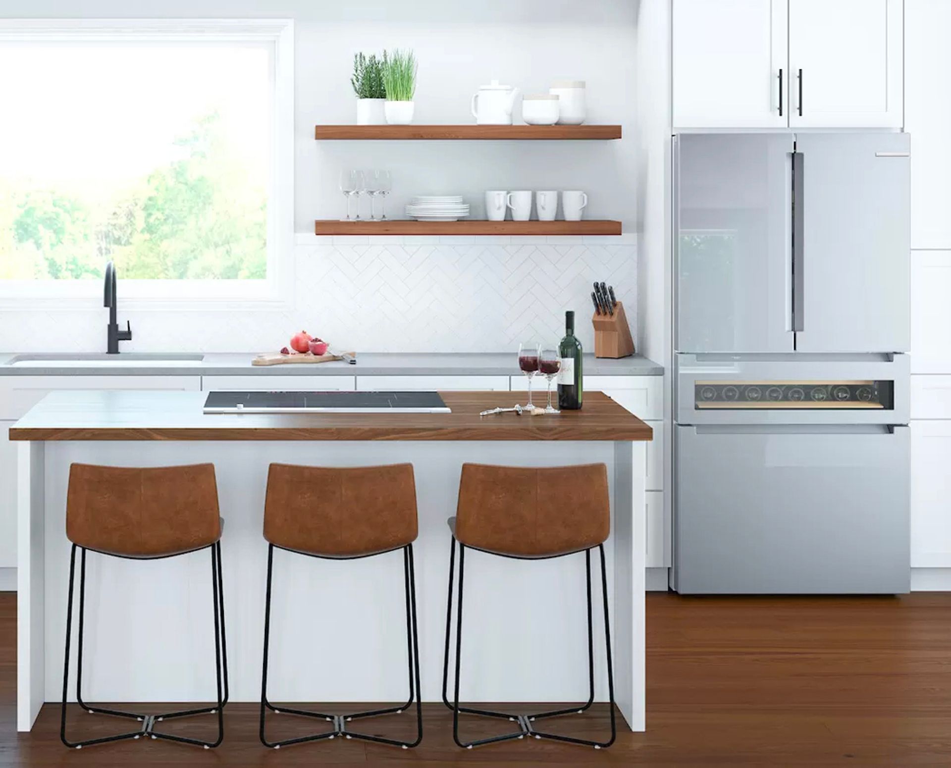 Bosch Refreshment Center Refrigerator - Bosch Refrigerators | AJ Madison