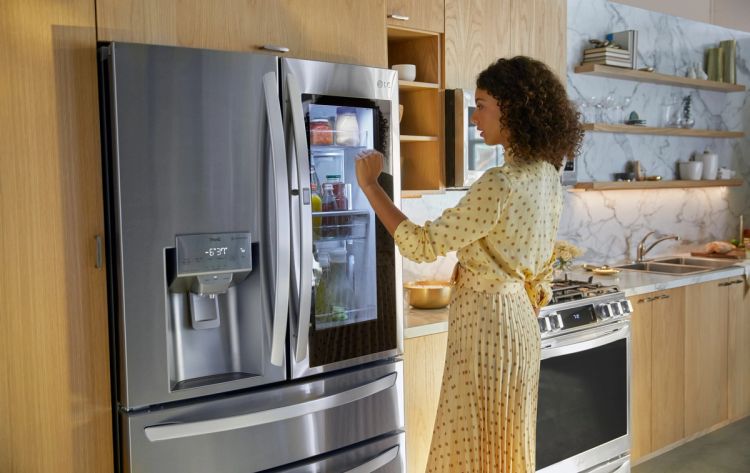 Review of the LG Smart Refrigerator with Craft Cocktail Ice Maker | AJ ...