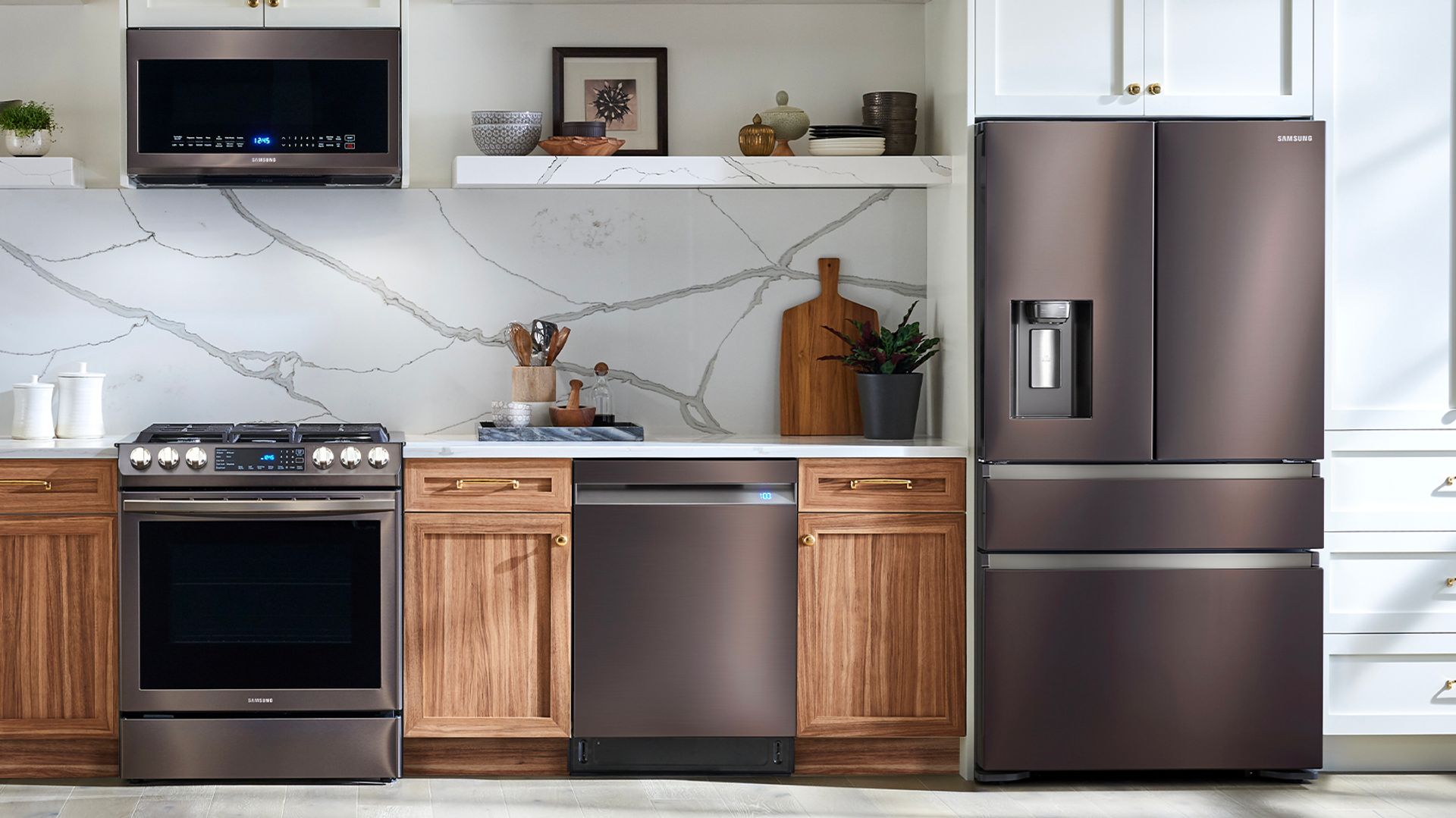 Samsung Tuscan Stainless Steel Appliances, The Perfect Neutral | AJ Madison