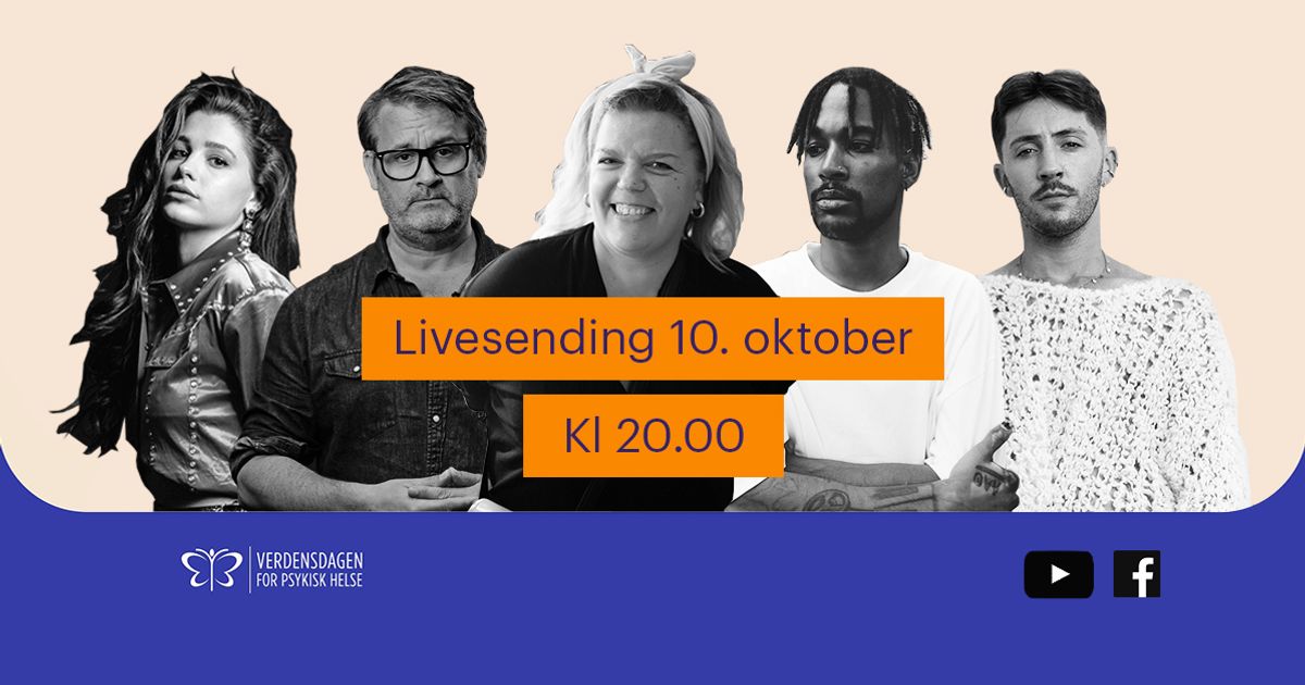 Livesending: Verdensdagen for psykisk helse 2022 | Verdensdagen for psykisk helse