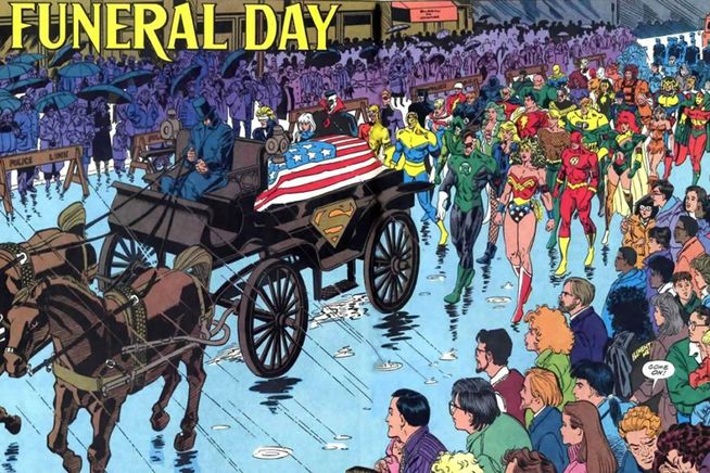 No R.I.P. For Superheros: How Funerals Are Handled In Comic Books ...