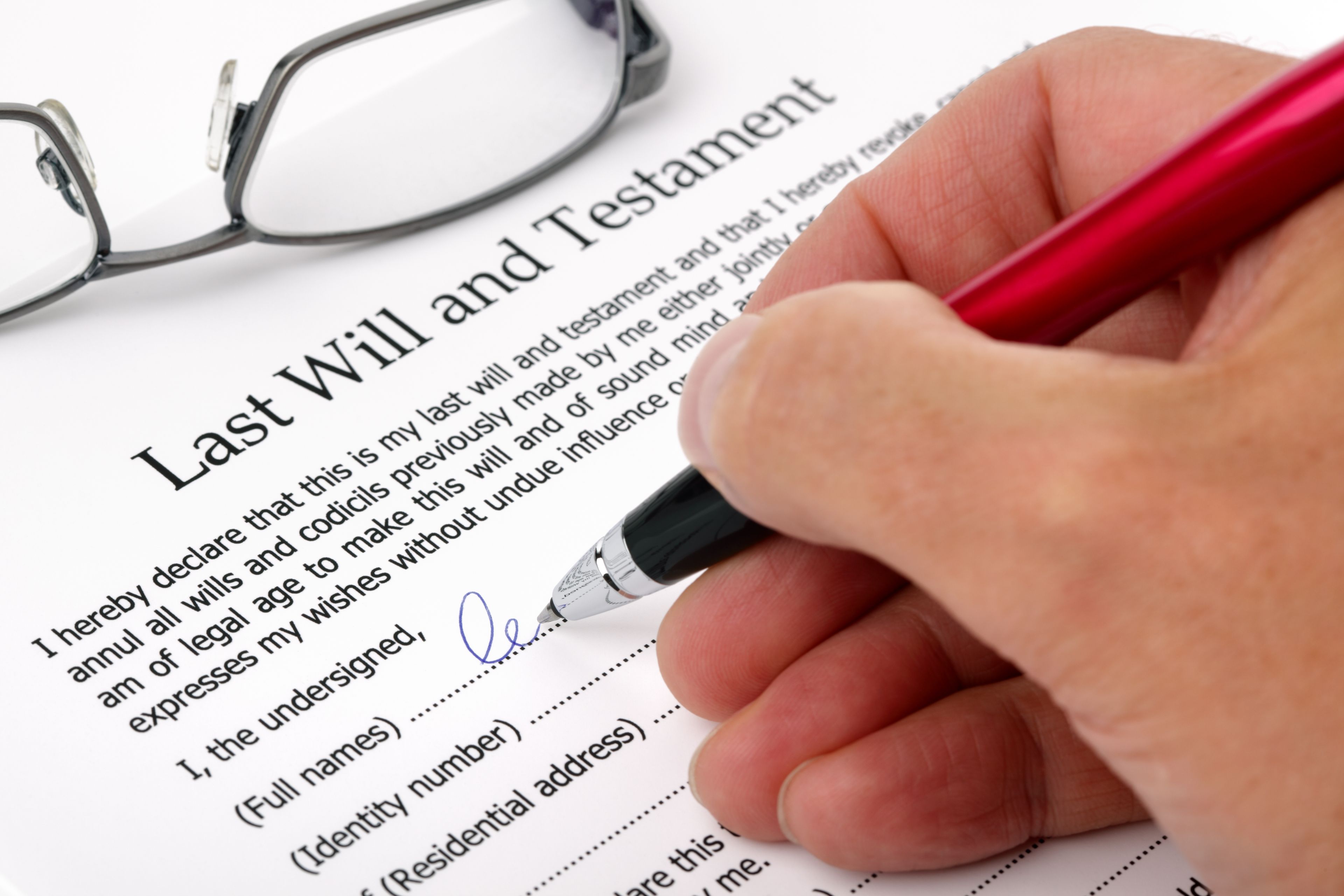 Checklist: Writing a Will | Everplans