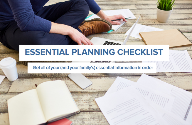 Download the Essential Planning Checklist | Everplans